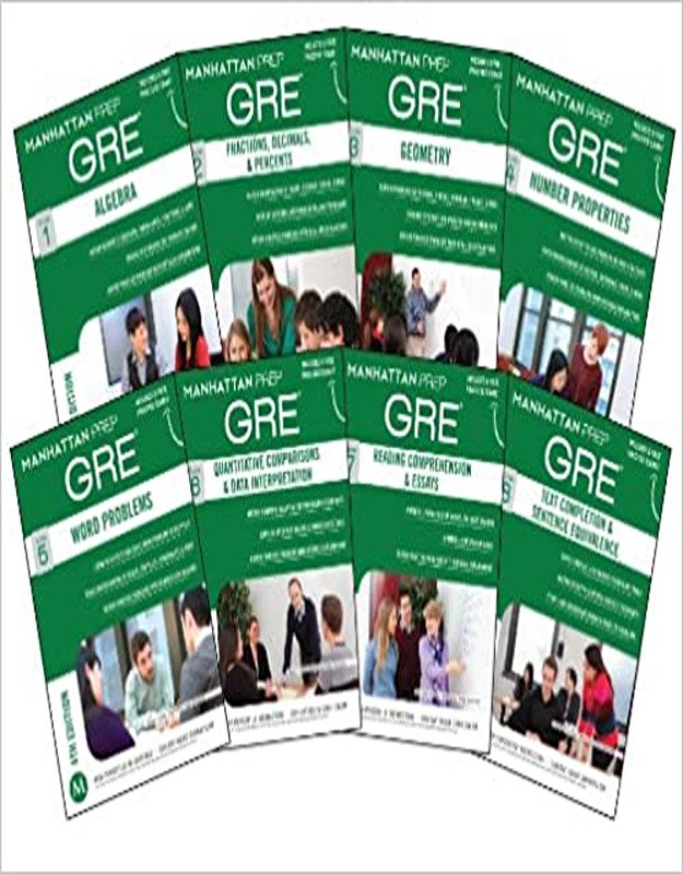 Buy Manhattan Prep Set of 8 Strategy Guides Book Online from Whats in ...