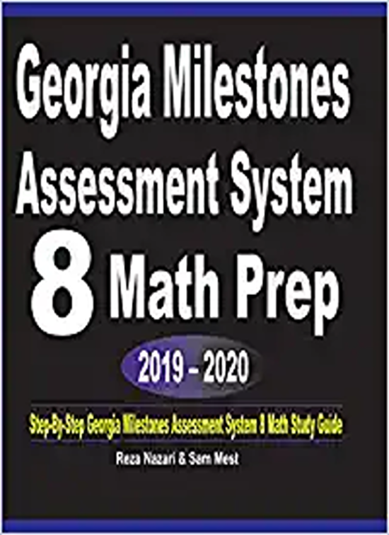 Buy Georgia Milestones Assessment System 8 Math Prep 2019 – 2020: Step ...