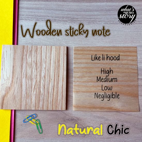 Buy Wooden Sticky Note Book Online from Whats in Your Story